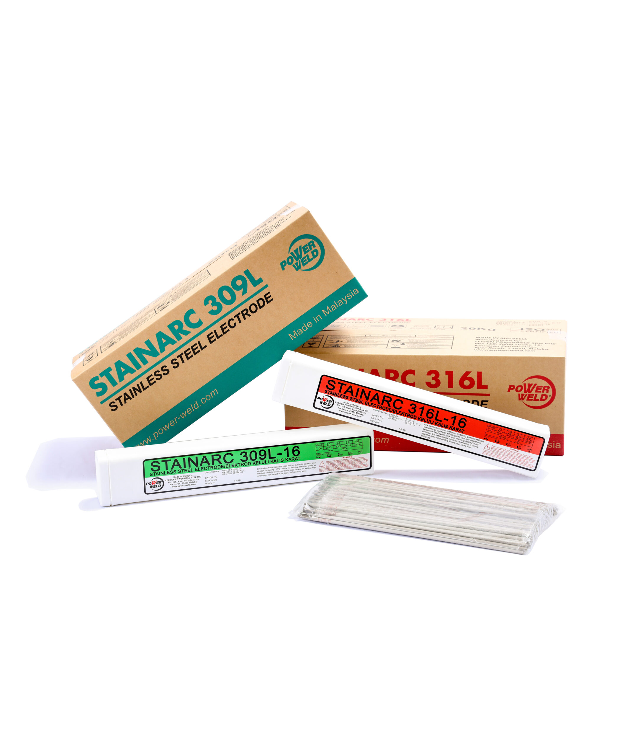 STAINARC E316L SS MMA WELDING RODS 3.2MM 2.5KG - Welding Plus